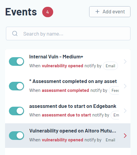 How To Navigate The Event Page In Edgescan?